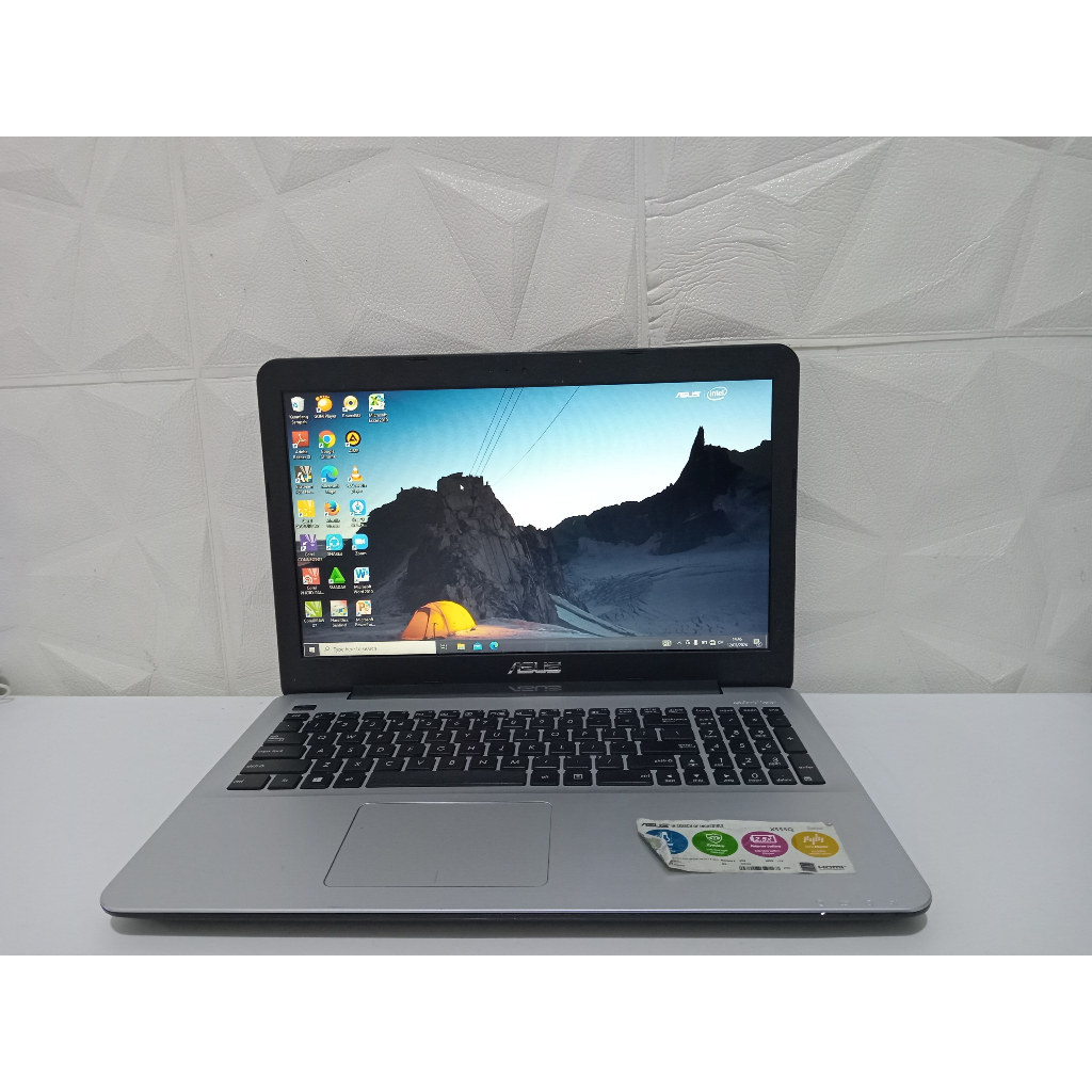 Jual Laptop Asus X555Q RAM 8GB HDD 1TB processor AMD A 10-9620P UK ...