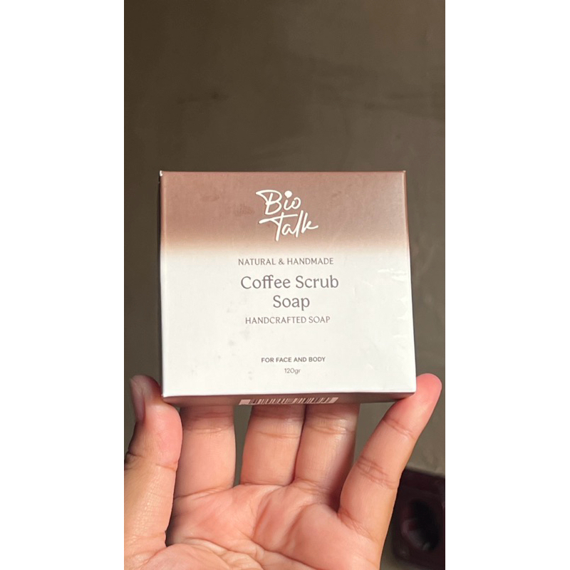 Jual Biotalk Coffee Scrub Soap Shopee Indonesia