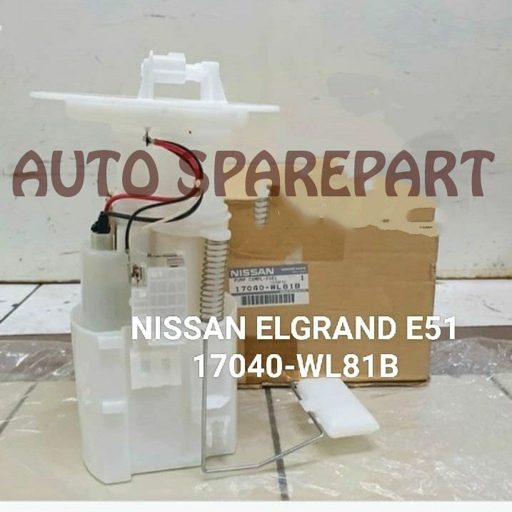 Jual fuel pump assy pompa bensin komplit nissan elgrand E51 17040-WL81B | Shopee Indonesia