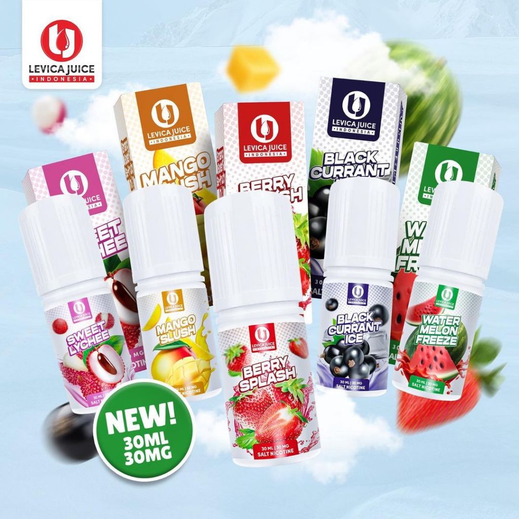Jual Levica Fruity Series Saltnic 30ML by Levica Juice Indonesia ...