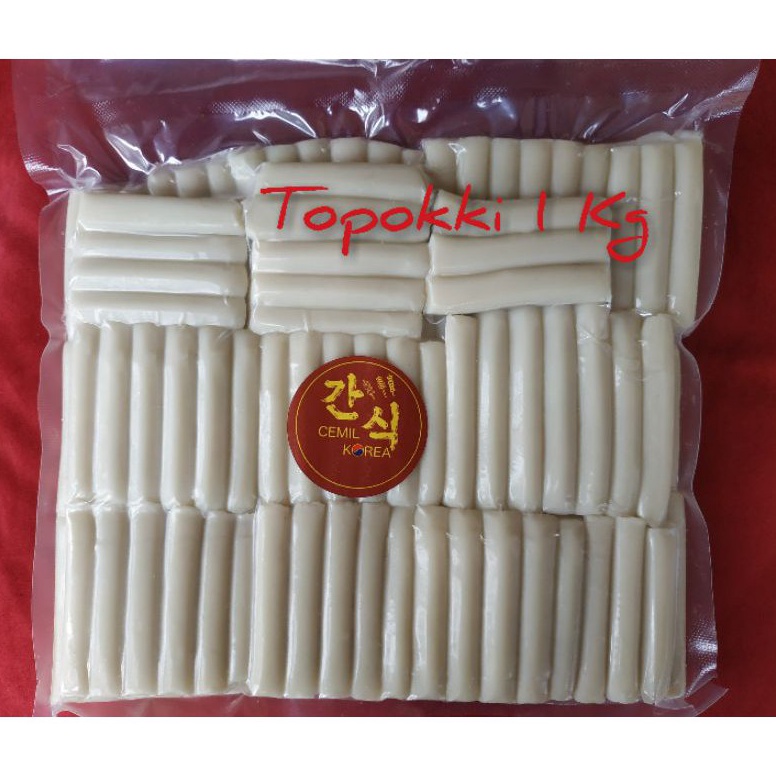 Jual EXF735 XG34448 TOPOKI TOPPOKI TtEOKBOKKI TOPOKKI RICE CAKE 1KG ...