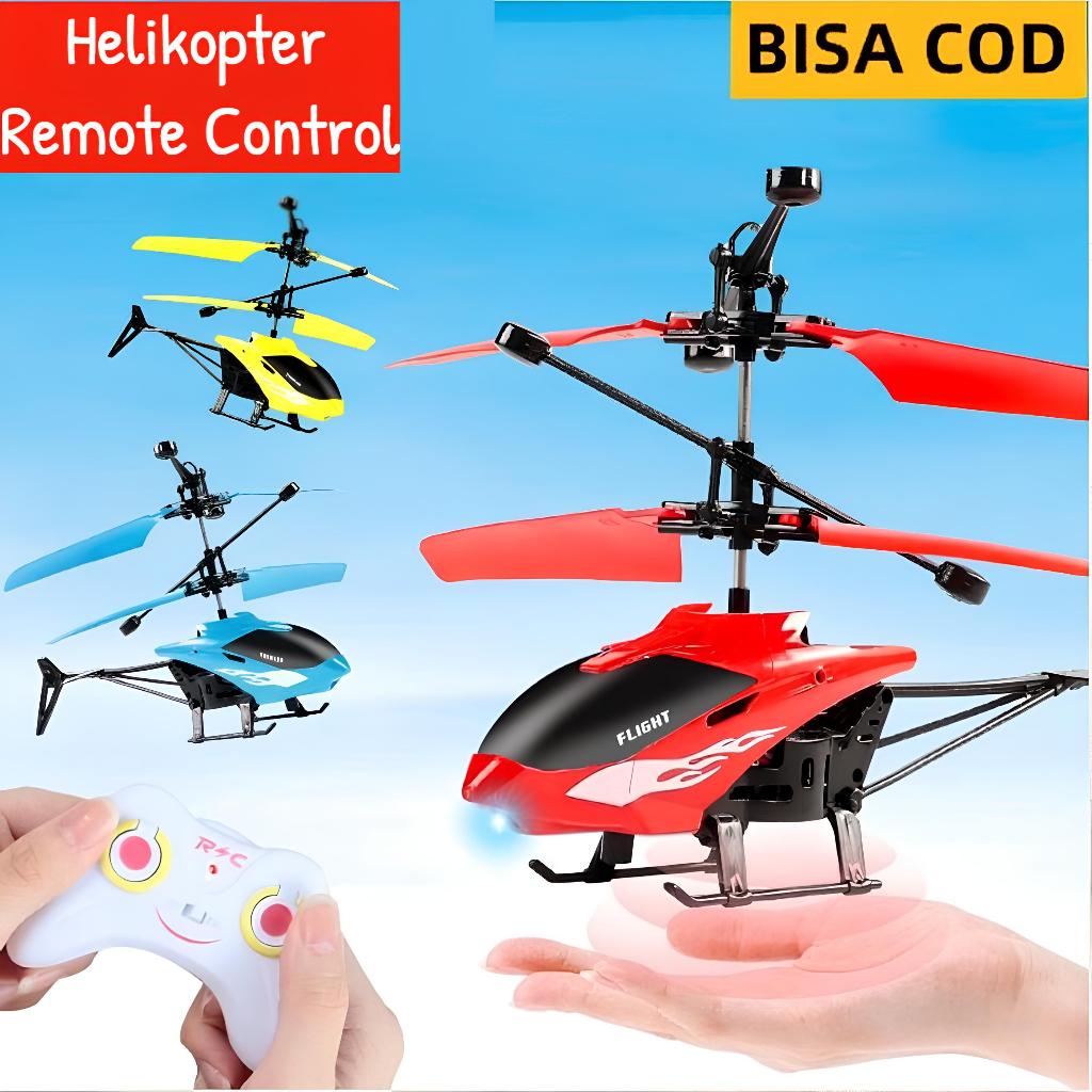 Jual Pesawat terbang helikopter remote control di lengkapi sensor ...