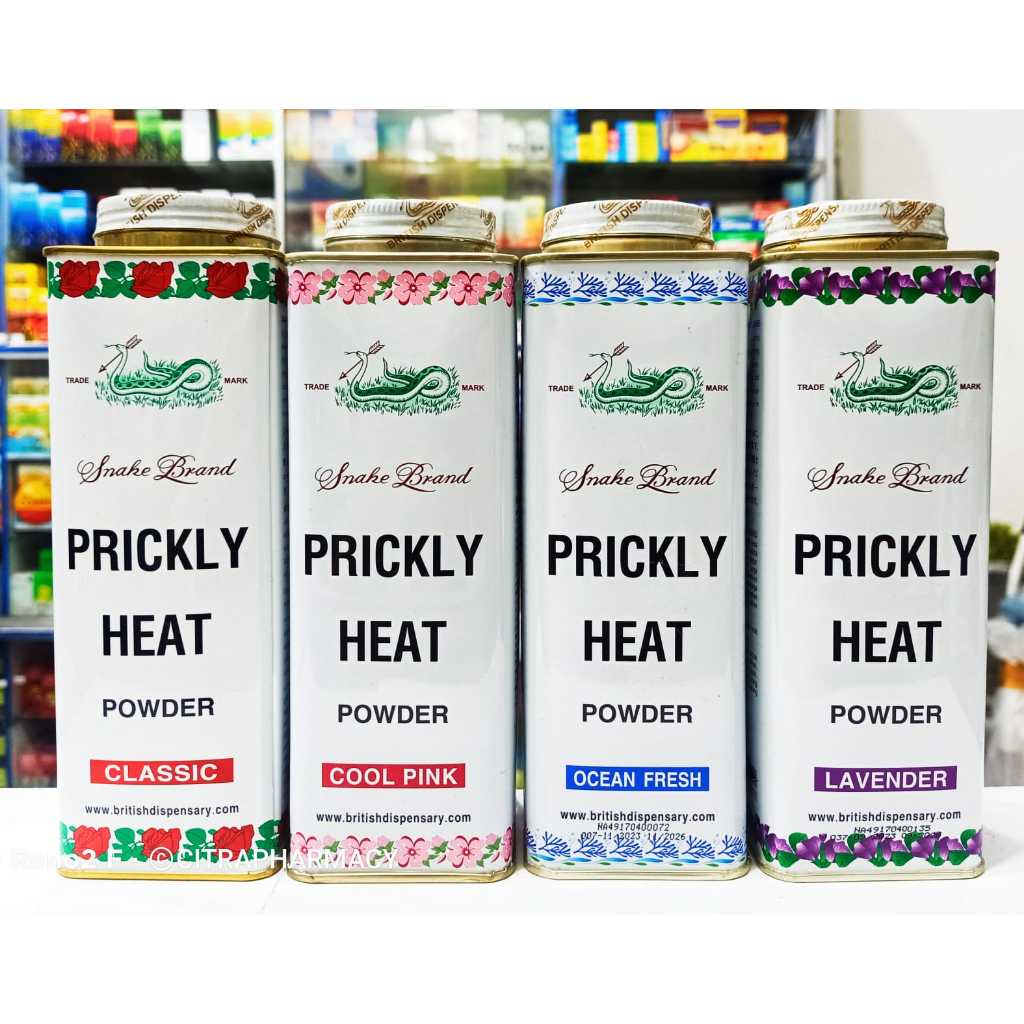 Jual Prickly Heat Powder 𝟑𝟎𝟎𝐆𝐑 - Menghilangkan Gatal Akibat Biang ...