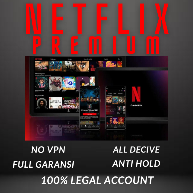 Jual NETFLIX PREMIUM ULTRA HD 4K ALL DEVICE | Shopee Indonesia