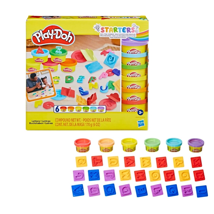 Jual Play-Doh Starters Alphabet Letters Play Set | Shopee Indonesia
