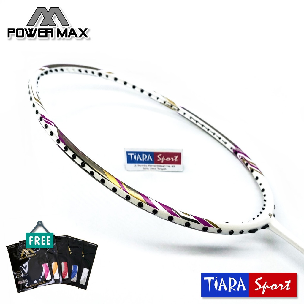 Jual Raket POWER MAX Ballistic 68 - 4U Badminton Racket | Shopee Indonesia