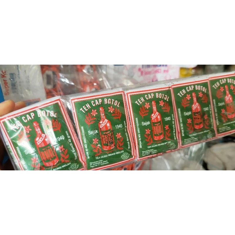 Jual teh botol ijo/teh botol tubruk/teh es teh/bahan es teh | Shopee ...