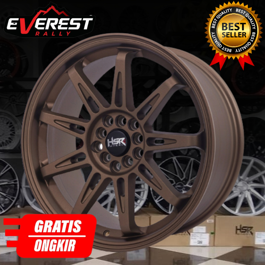 Jual VELG RACING HSR TIKALA UNTUK MOBIL CIVIC RING 18 LEBAR 8 BAUT 5X100 DAN 5X114 MBRZ | Shopee ...