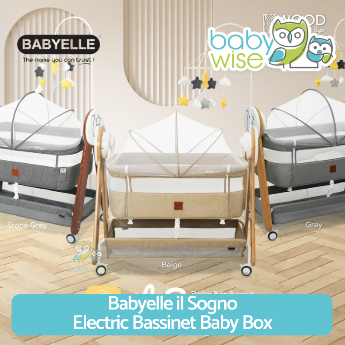 Jual Babyelle il Sogno Electric Bassinet Baby Box - Ranjang Tidur Bayi ...