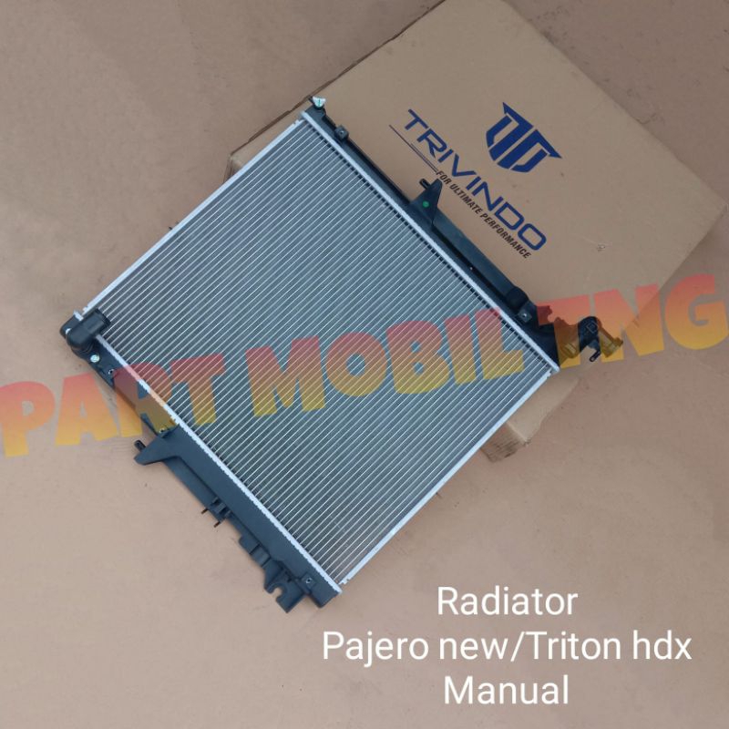Jual Radiator Assy Mitsubishi All New Pajero Manual 4N15/Triton HDX ...