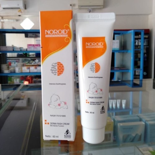 Jual NOROID Baby Derma Rash Cream Intensive Care Krim Ruam wajah dan ...