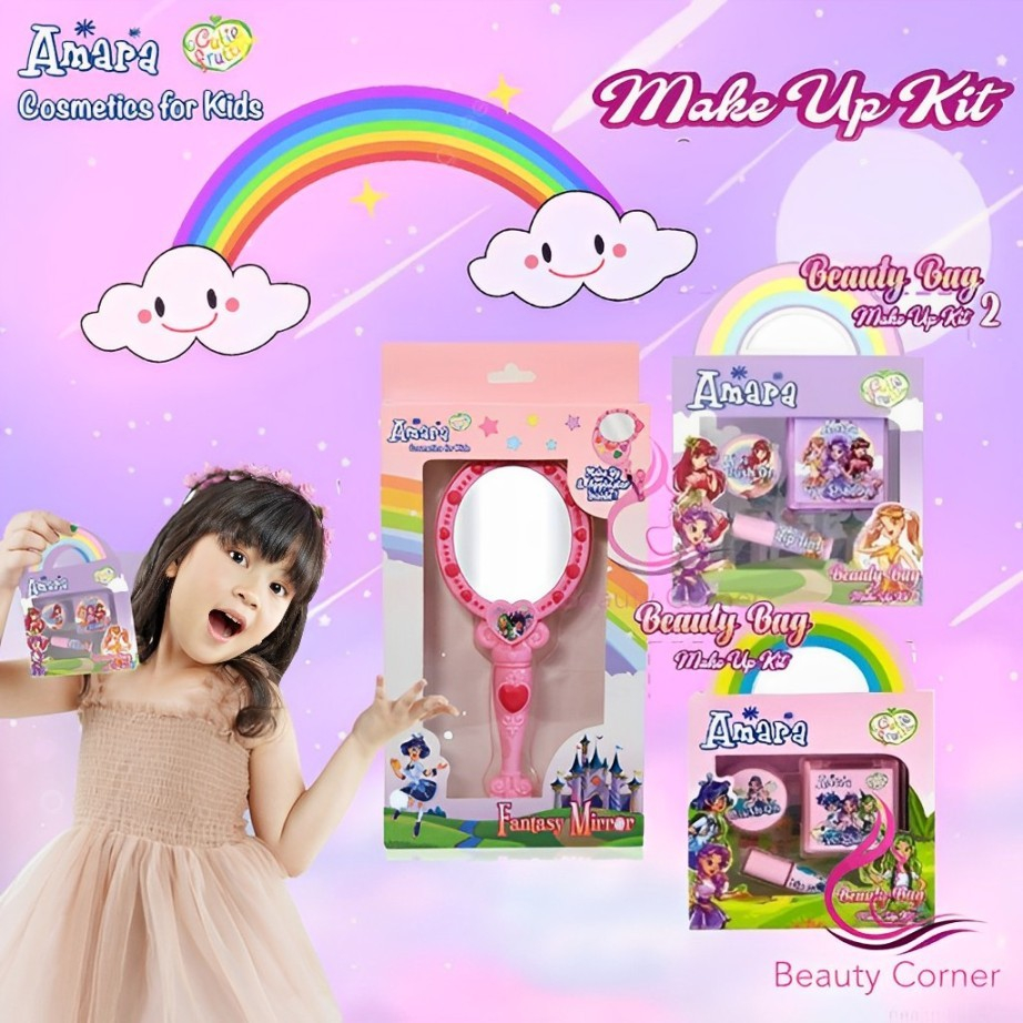 Jual Amara Beauty Bag Make Up Kit | Fantasy Mirror Makeup Untuk Anak ...