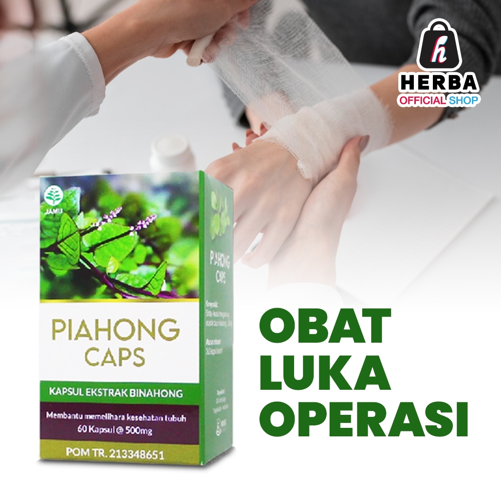 Jual KAPSUL BINAHONG OBAT LUKA OPERASI PIAHONG CAPS Dan Anti Gatal Asli ...