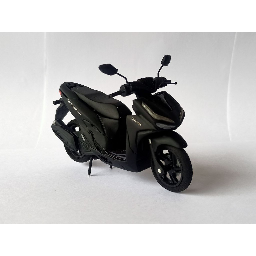 Jual Miniatur Motor Honda Vario 150 hitam mainan koleksi miniMO skala ...