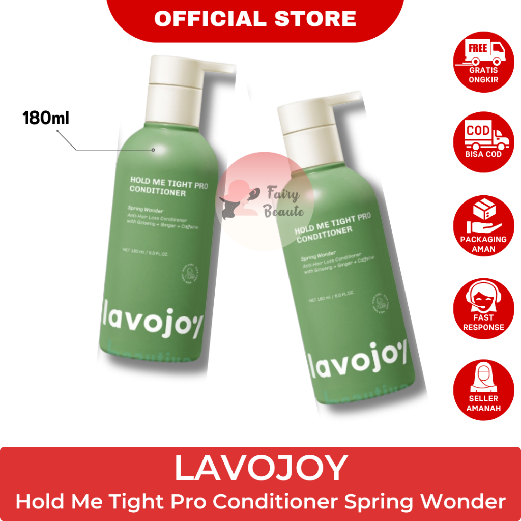 Jual Lavojoy Lavo Joy Hold Me Tight Pro Shampoo Conditioner Scalp ...
