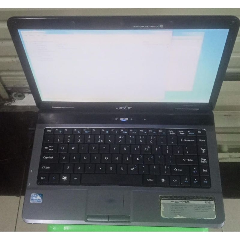 Jual laptop Acer Aspire 4732 kondisi normal second | Shopee Indonesia