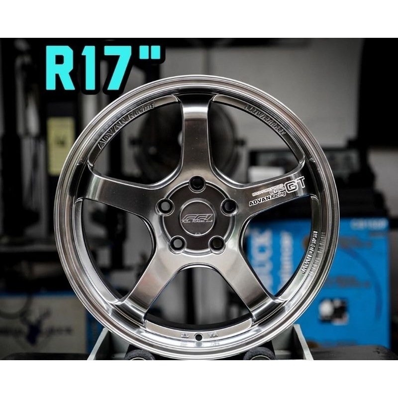 Jual velg racing ADVAN GT FLOW FORMING R17 LEBAR 7,5 velg racing mobil ring 17 velg mobil Innova ...