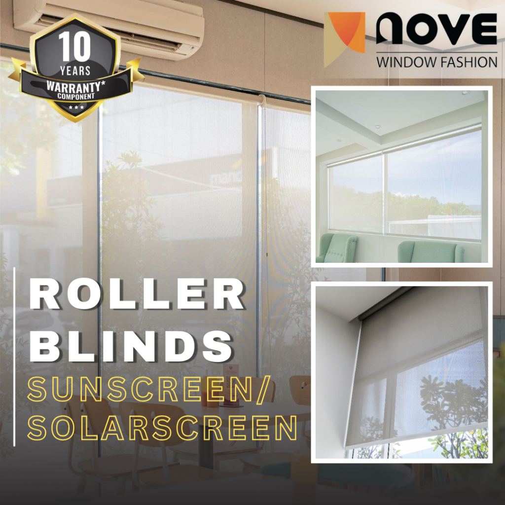 Jual Roller Blinds Indoor Sunscreen - Roller Blind - Roller Blinds ...