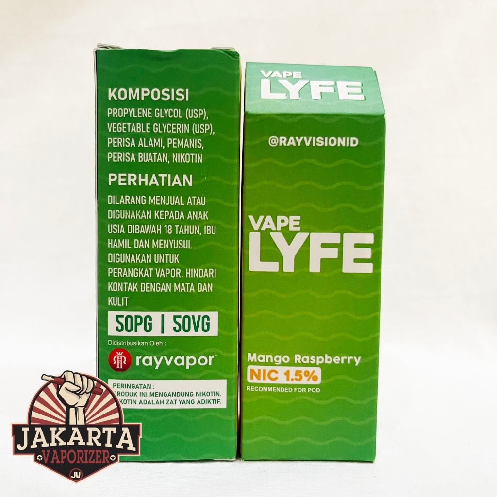 Jual PODS VAPE LYFE MANGO RASPBERRY PODS FRIENDLY 30ML 1% 15MG BY ...