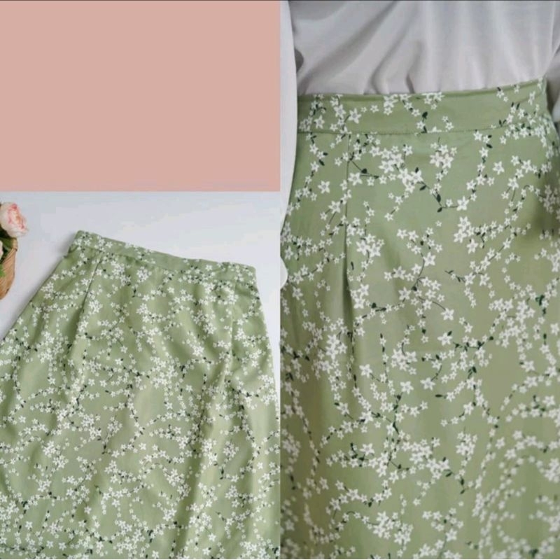 Jual ROK FLORAL KOREAN SKIRT | ROK GAMAR A-LINE MOTIF BUNGA | FLORAL ... Jual ROK FLORAL KOREAN SKIRT | ROK GAMAR A-LINE MOTIF BUNGA | FLORAL ...
