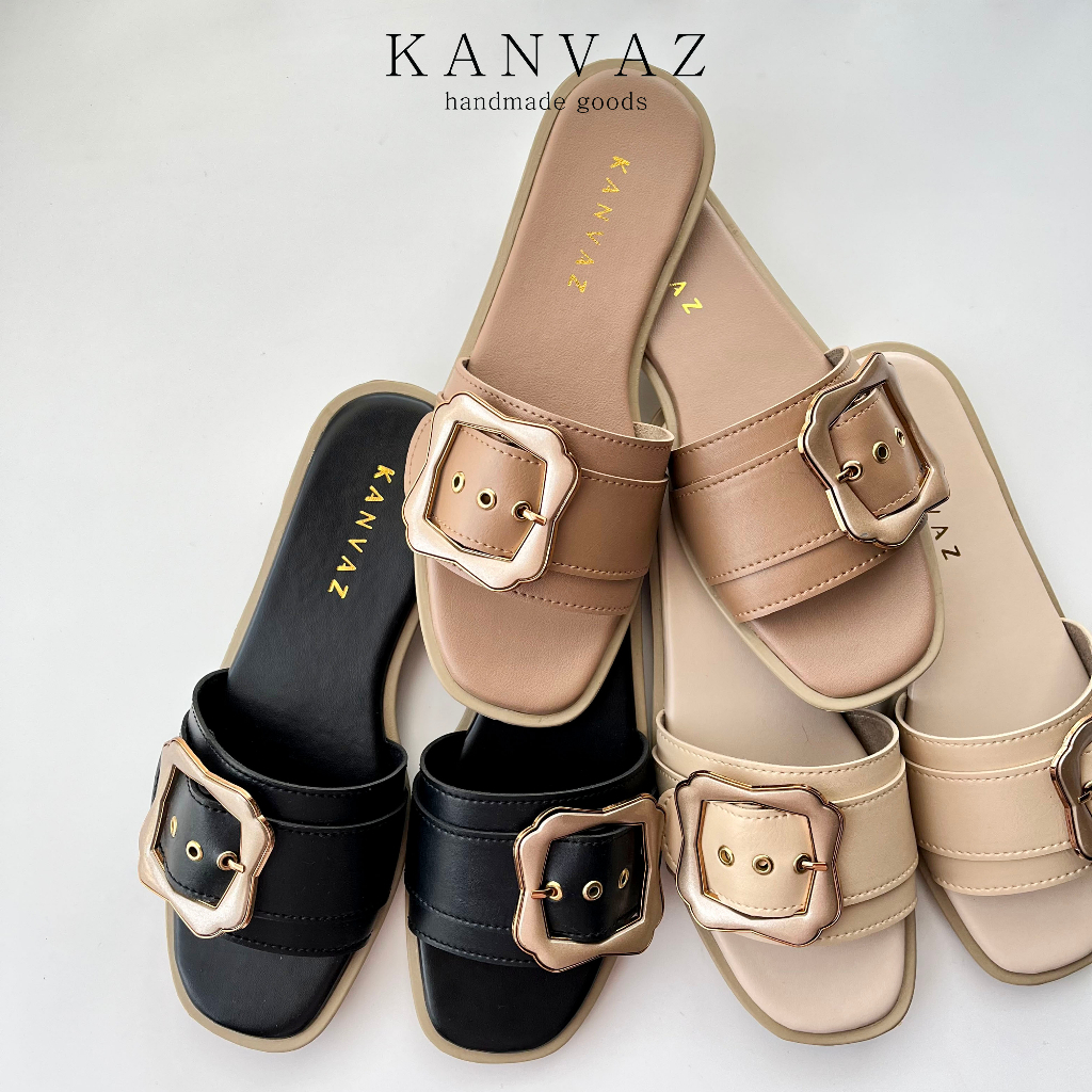Jual KANVAZ LADY | Sandal wanita, sendal teplek wanita, sandal,kokop ...