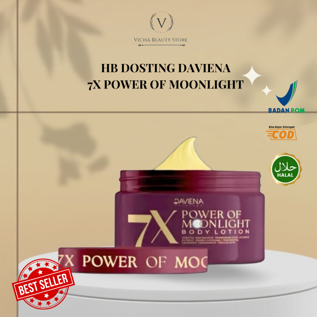 Jual DAVIENA SKINCARE HB DOSTING 7X POWER MOONLIGHT | Shopee Indonesia