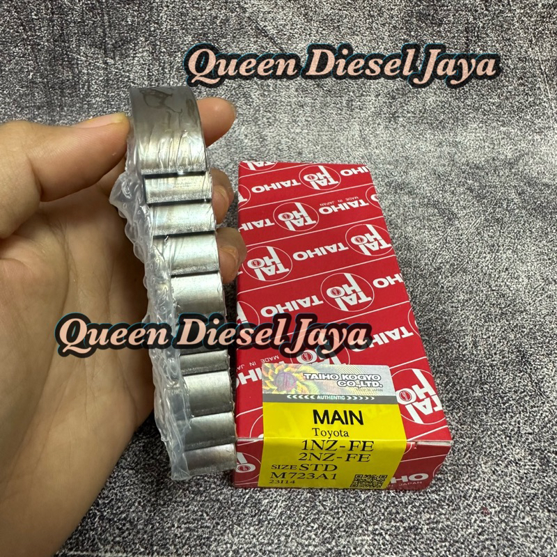 Jual Main Bearing / Metal Duduk Set Toyota Vios Yaris 1NZ 2NZ-FE TAIHO ...