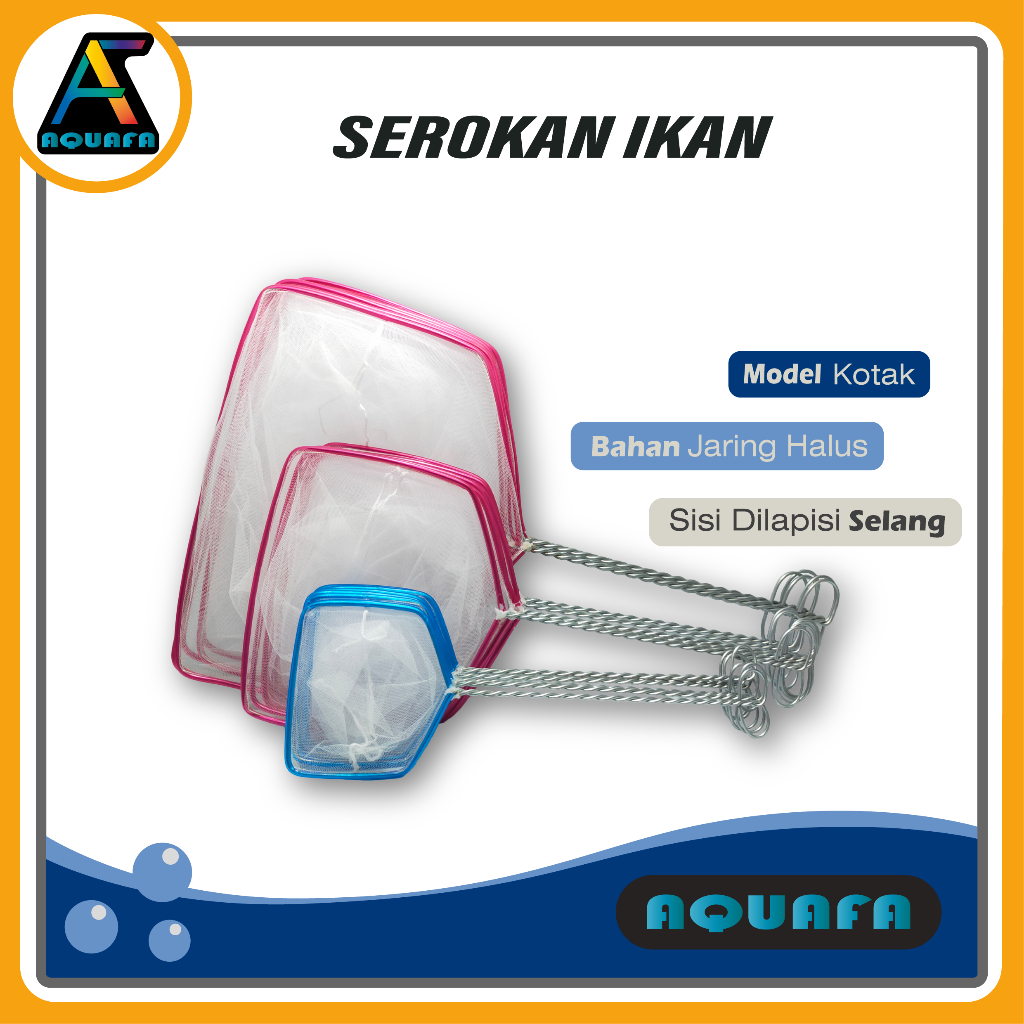 Jual SEROKAN SESER SARINGAN IKAN KOLAM AQUARIUM UKURAN 10cm, 20cm, dan ...