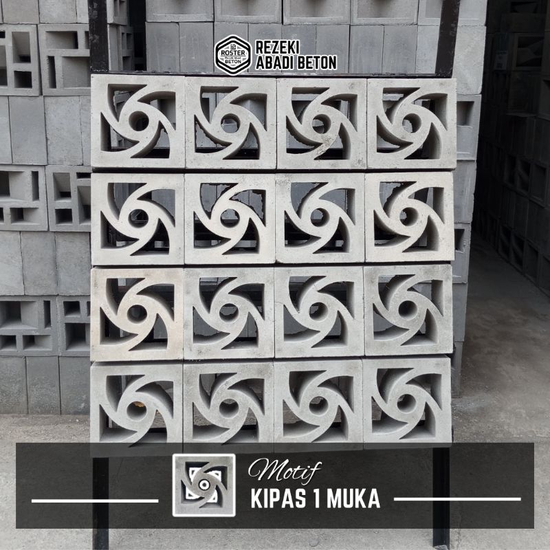 Jual Roster Beton Pagar Minimalis modern untuk ventilasi udara atau ...