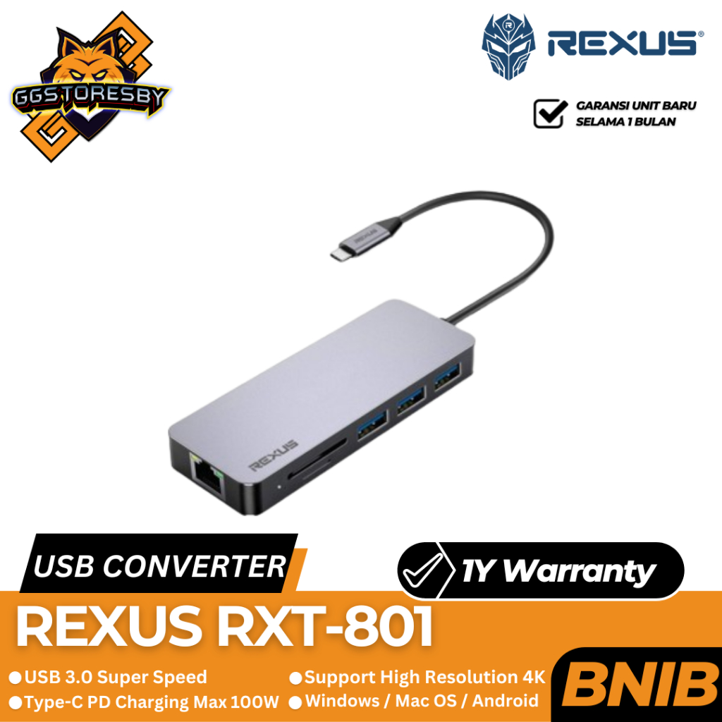 Jual Rexus Rxt-801 Usb Converter | Shopee Indonesia
