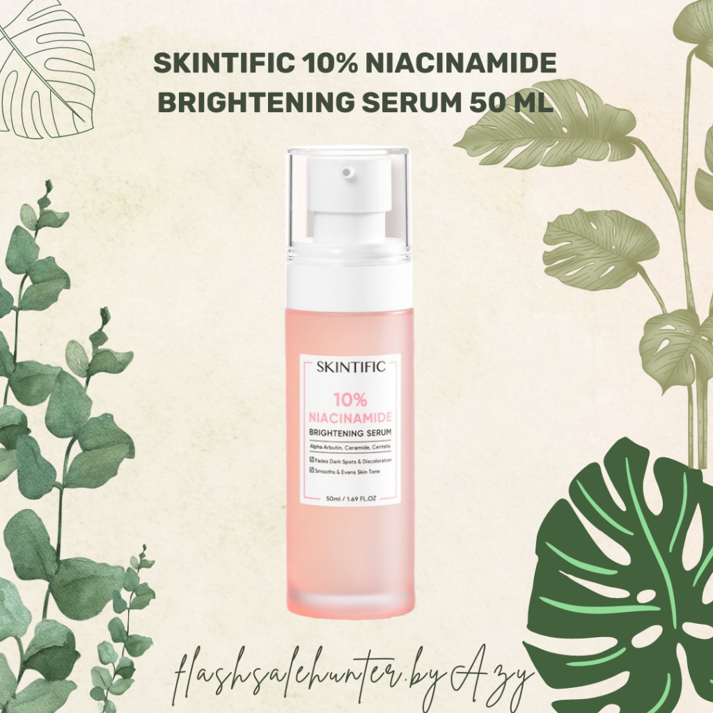 Jual SKINTIFIC 10% Niacinamide Brightening Serum 50 ml NEW LOOK FORMULA ...