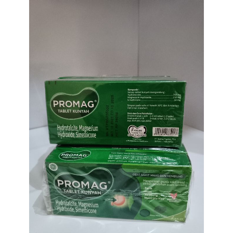 Jual Promag 1 box isi 3 Blister @10 tablet | Shopee Indonesia