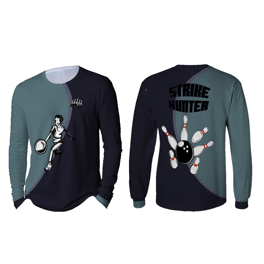 Jual Baju Kaos Tshirt Pria Sport Bowling Art 01,02,03,04,05 Full Print ...