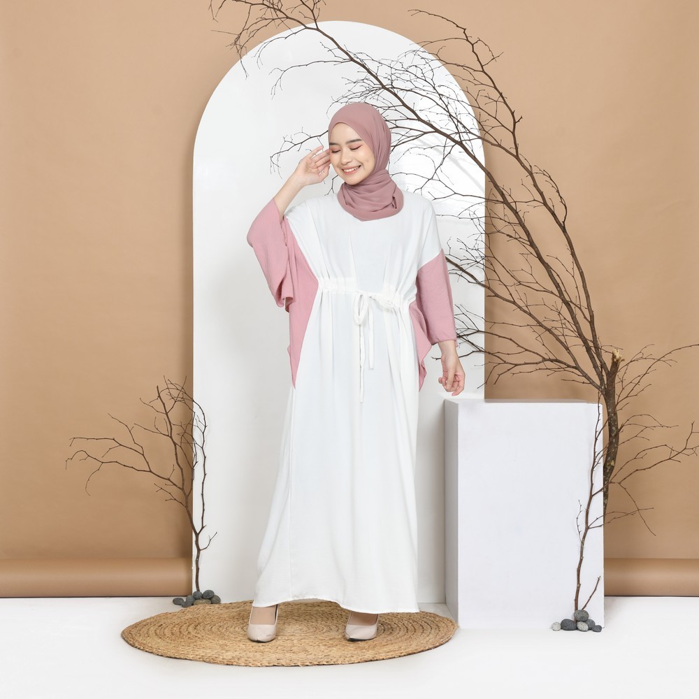 Jual Mybamus Nabila Kaftan Serut – Kaftan Wanita – Gamis Lebaran ...