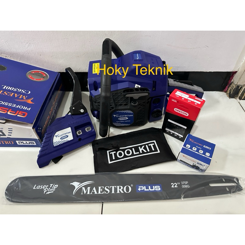 Jual CHAINSAW MAESTRO 22 INCH CS6500L CHAINSAW 22" Maestro CS 6500L ...