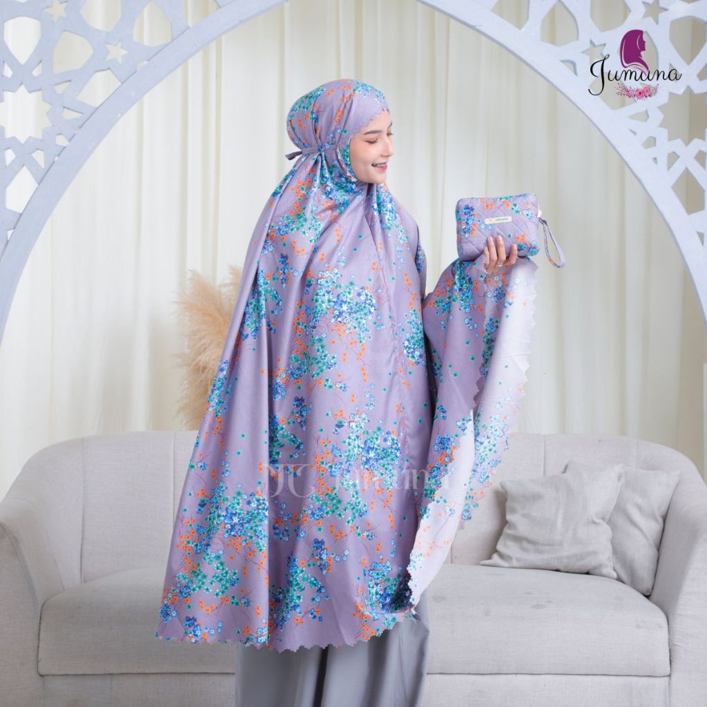 Jual Leesy.id - Mukena Travelling Laser Cut Motif Floretta, Lindsay ...