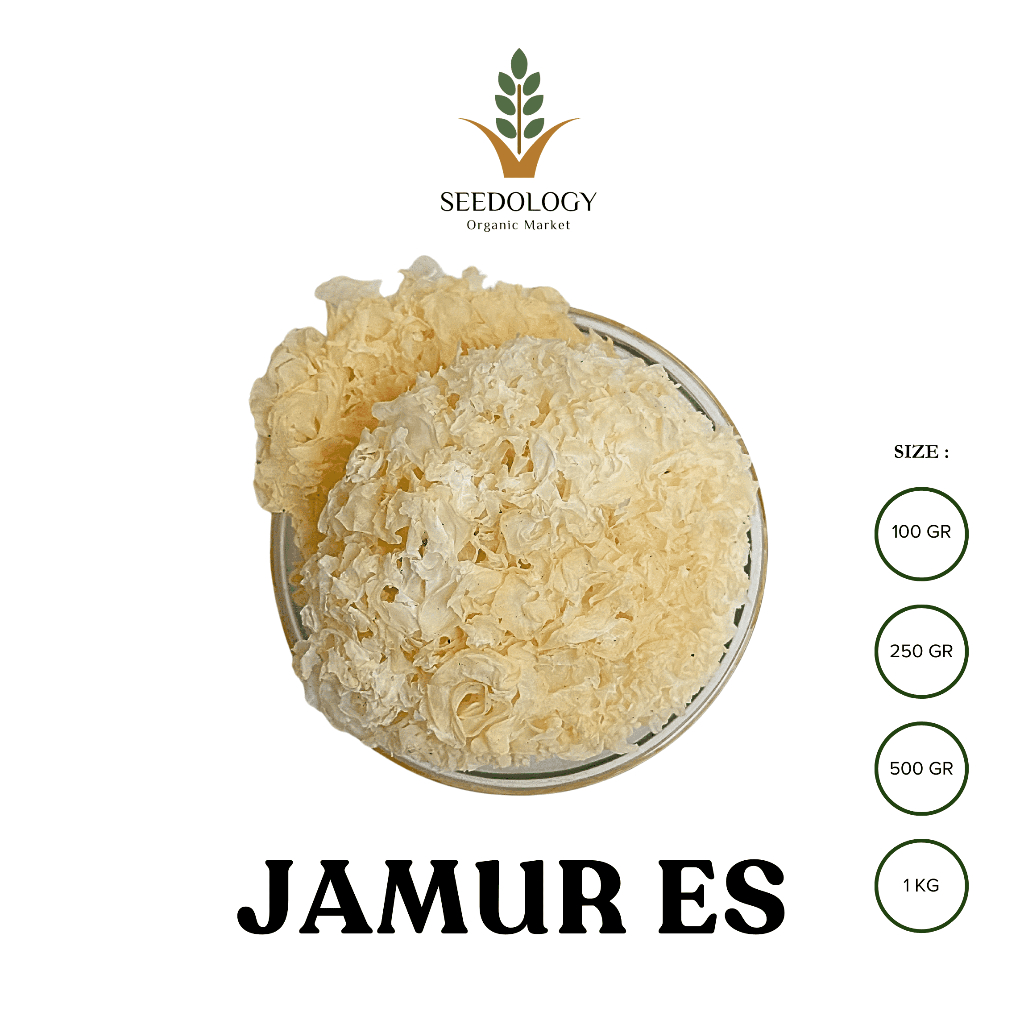 Jual Jamur Es 1kg - Snow White Fungus (Bai Mu Er) / Jamur Salju / Jamur ...