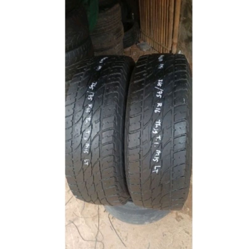 Jual BAN MOBIL SECOND RING 16 UKURAN 245/75 R16 MEREK BRIDGESTONE DUELER COPOTAN TUBLESS ...