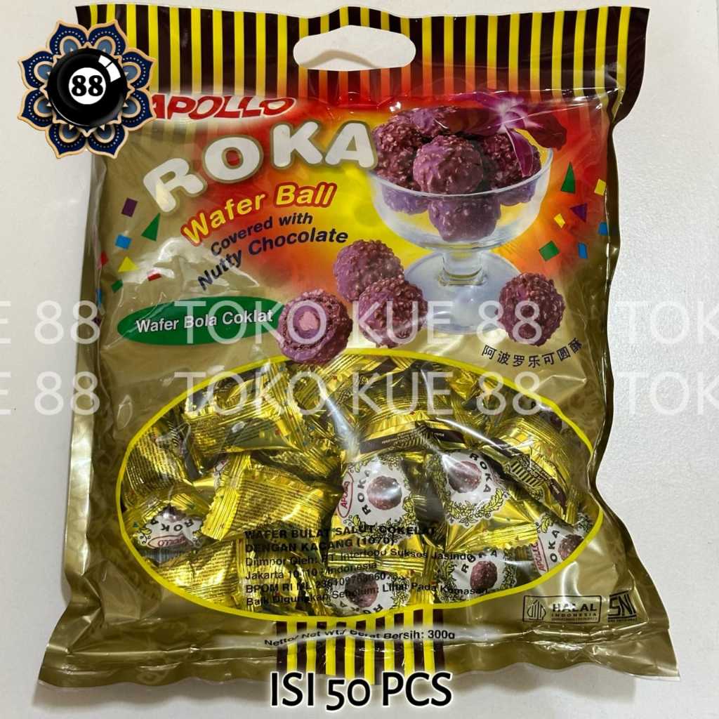 Jual Roka 300 Gram / Roka-Roka 50 pcs / Apollo Roka isi 70 pcs | Shopee ...