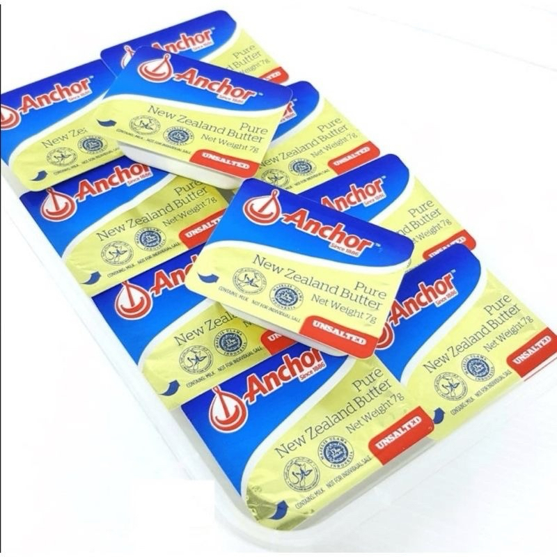Jual Anchor Unsalted Butter MPASI Minidish Isi 10pc - Free Kotak Makan ...