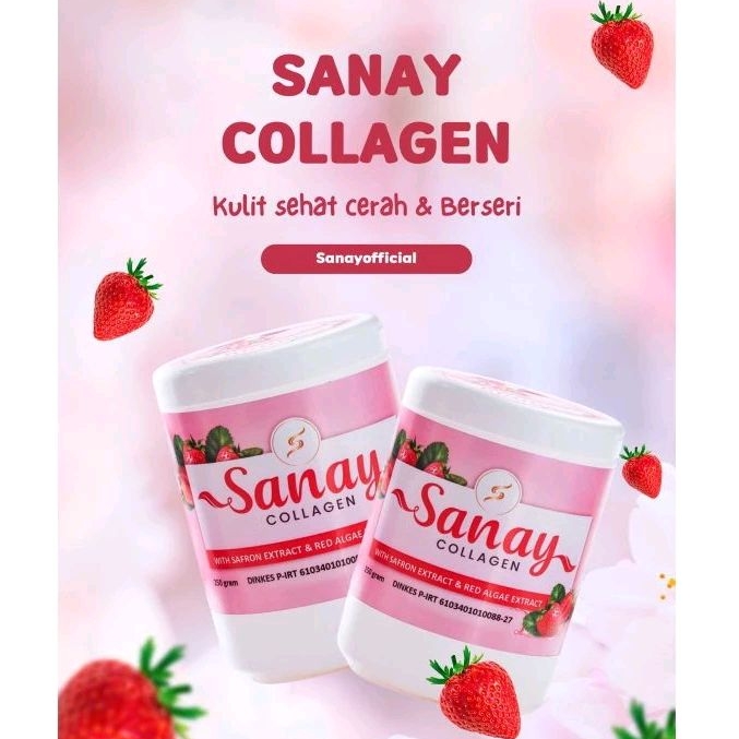 Jual Sanay Collagen Drink 250 gr | Free Gift | Bubuk Suplement ...