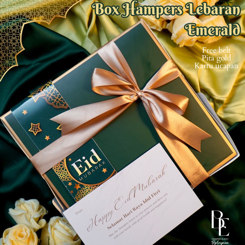 Jual Box Hampers Lebaran Set Kotak Kado Pembungkus Gift Box Kotak ...