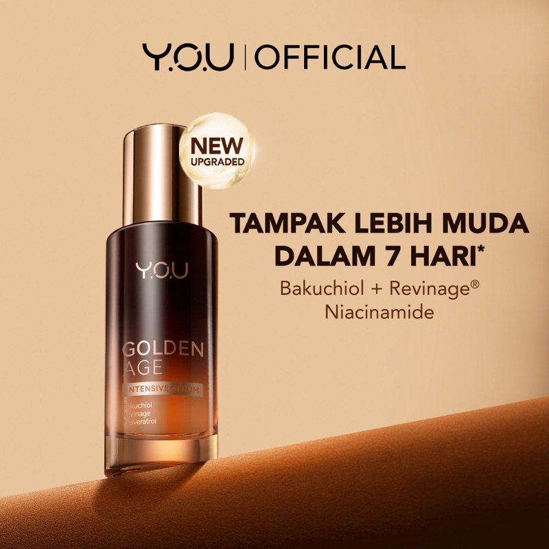 Jual YOU GOLDEN AGE REFINING SERUM / YOU GOLDEN AGE SERUM / Y.O.U ...