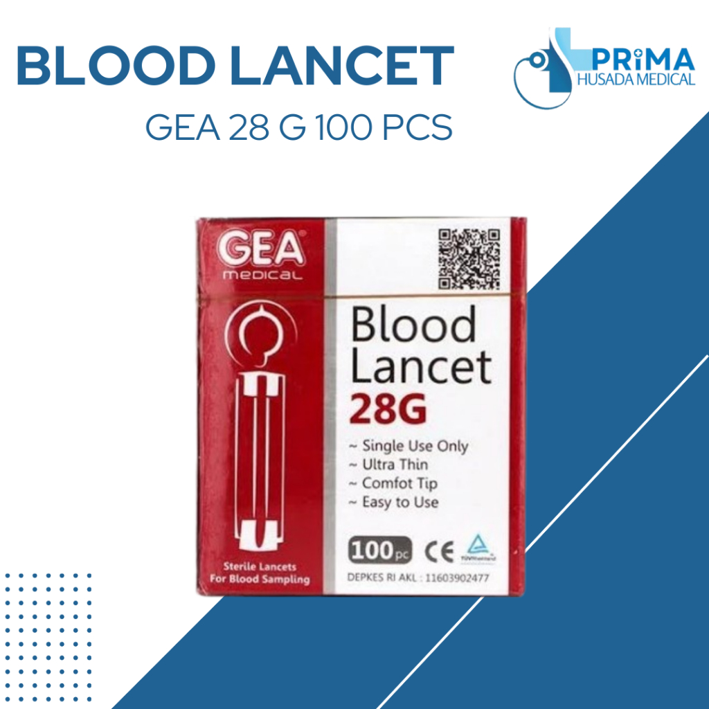 Jual Blood Lancet 28G isi 100 pc / Original Life Resources Jarum Bekam ...