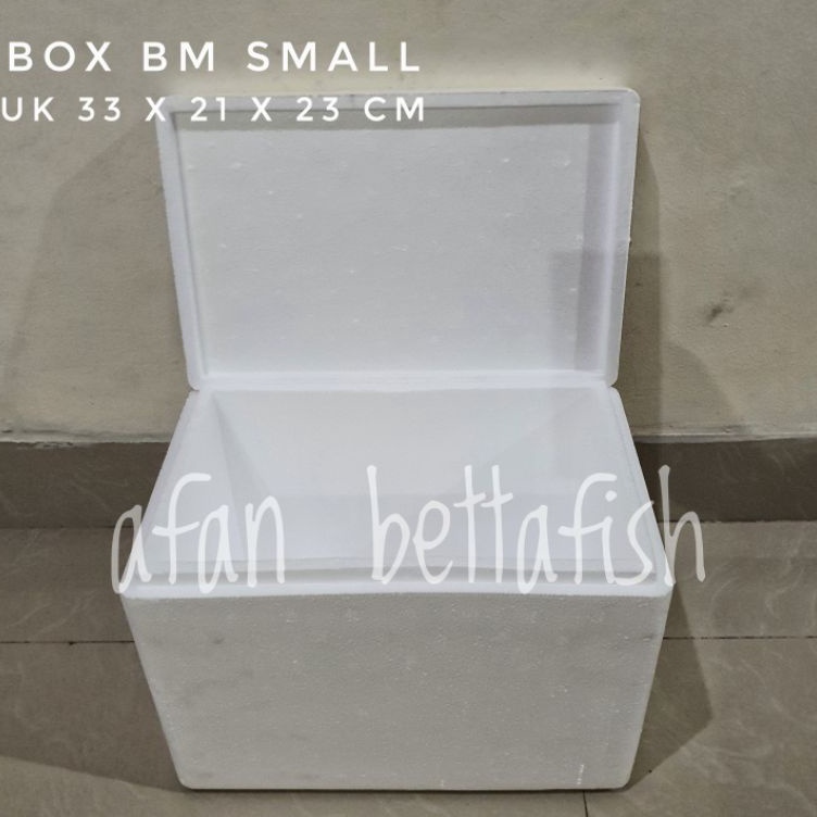 Jual Best Styrofoam Box BM Small Sterefoam Box BM ukuran 33 x 21 x 23 ...