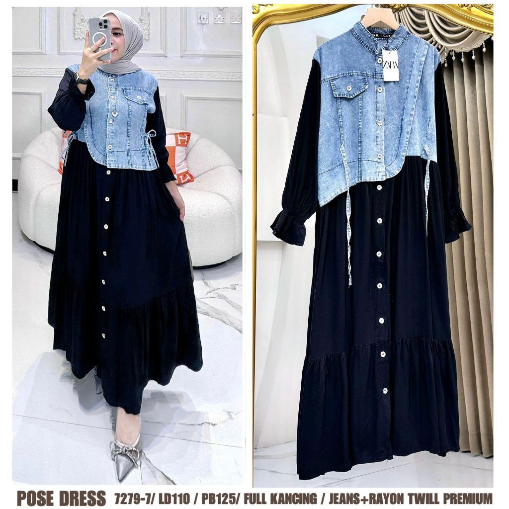 Jual POSE DRESS LABEL Z*RA | Shopee Indonesia
