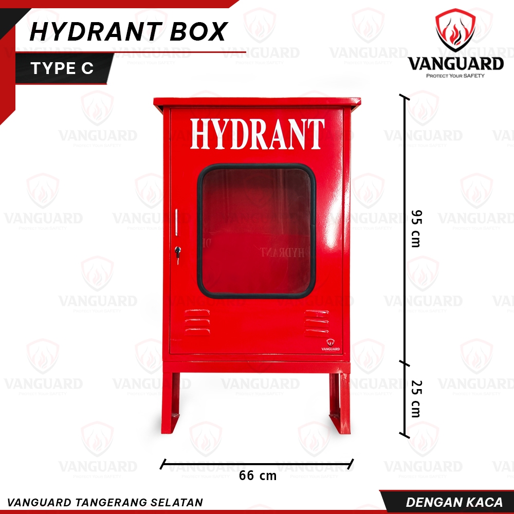 Jual Hydrant Box Type C - Uk. 66 x 20 x 95 cm - Dengan Kaca - VANGUARD ...