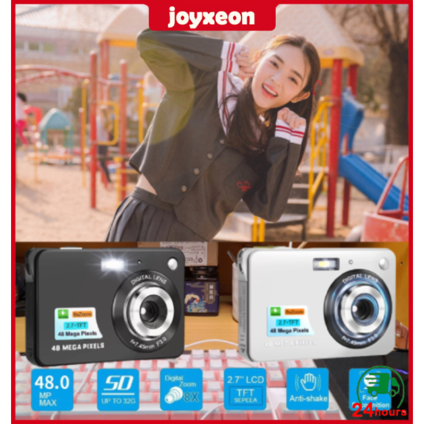 Jual (COD)Ready/ORIGINAL K09 Digital Camera Digicam Kamera Pocket 48MP ...