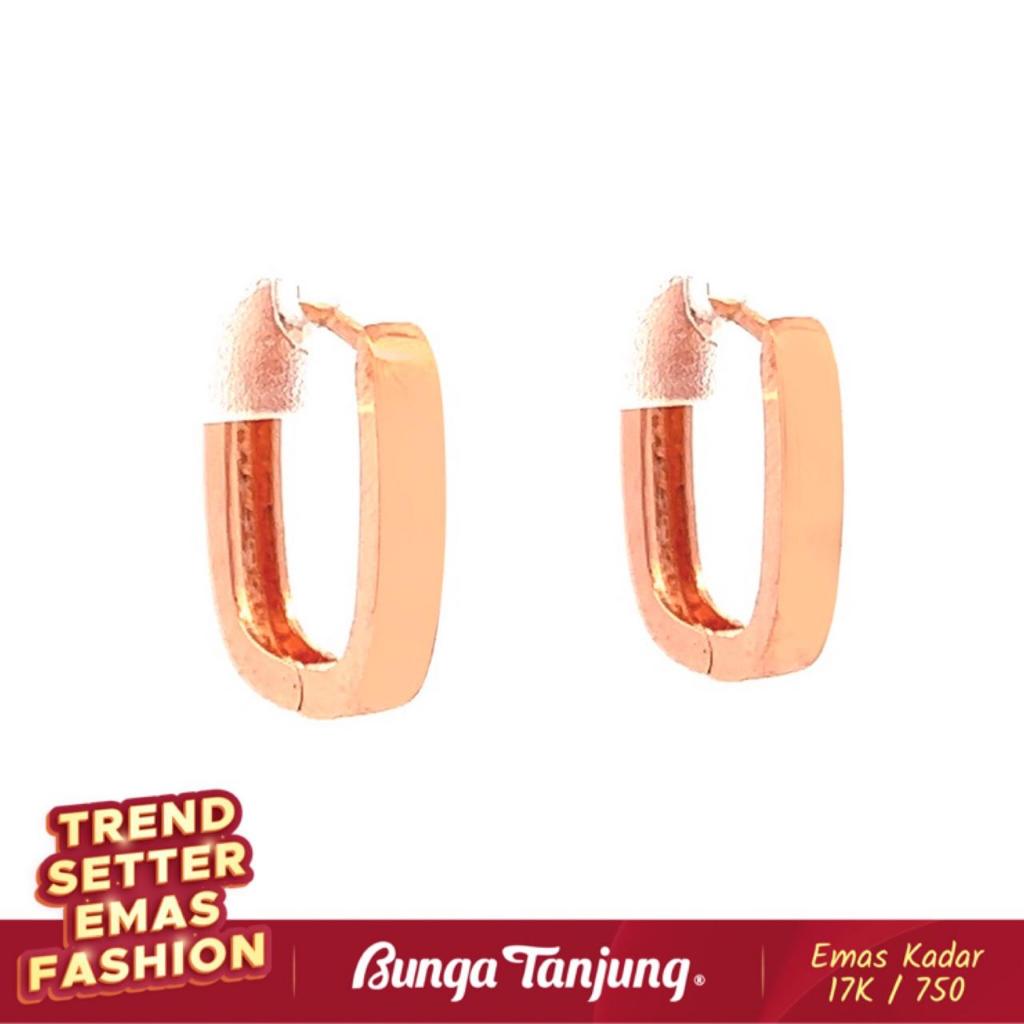 Jual ANTING KOTAK POLOS B - EMAS 17K - BUNGA TANJUNG GOLD | Shopee ...