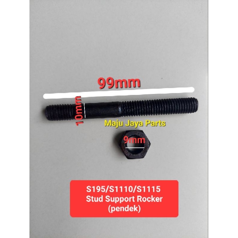 Jual S195/S1110/S1115 Stud support Rocker Arm +mur(pendek) | Shopee ...